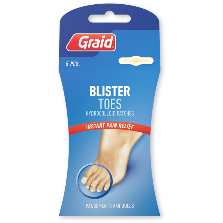 BLISTER PLASTER TOES CARDBOARD BOX - RFX CARE