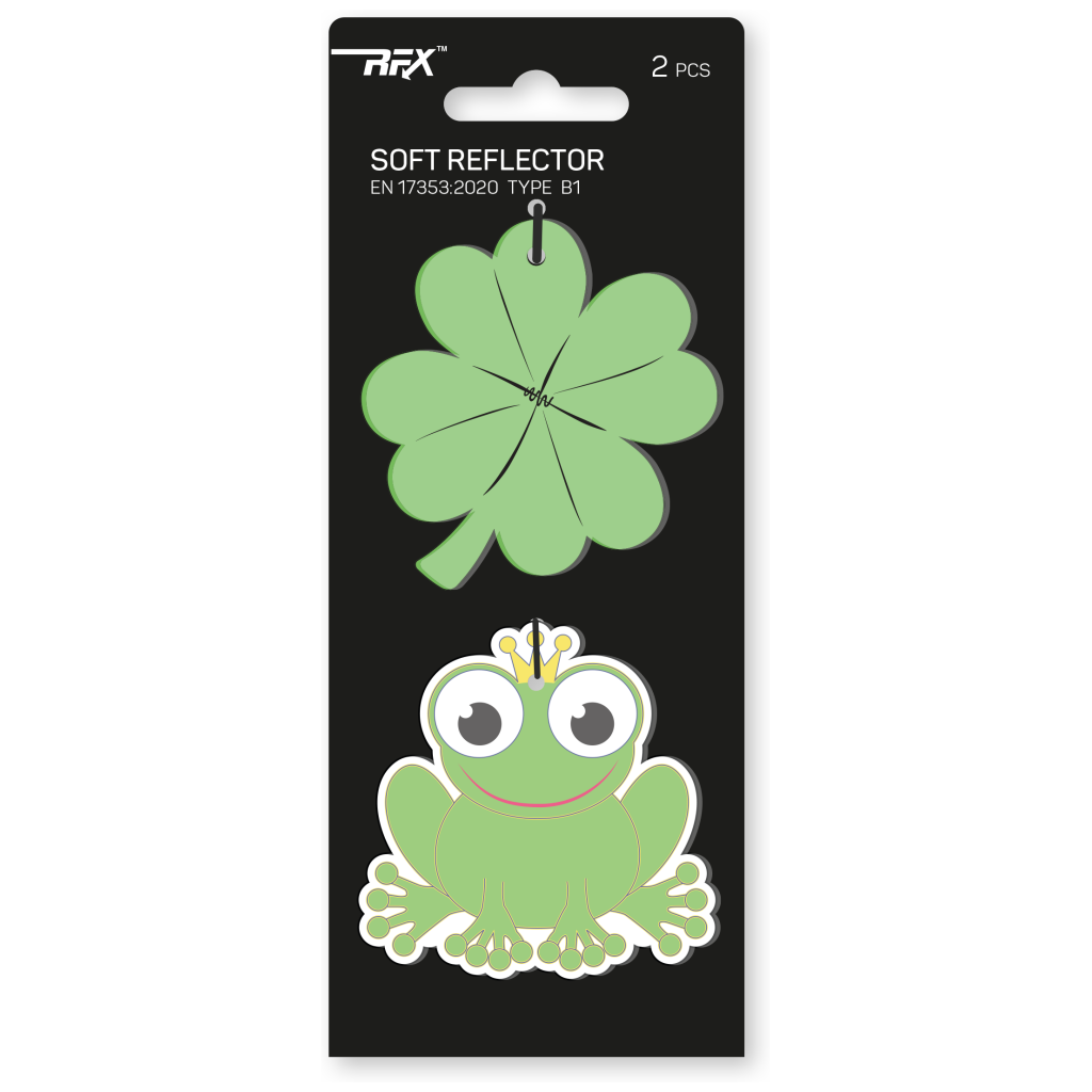 SOFT REFLECTOR FROG & CLOVER - RFX CARE