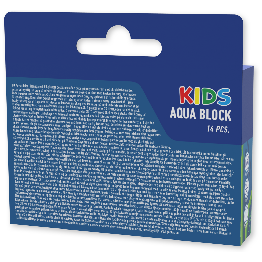 AQUA BLOCK KIDS PLASTER OCEAN ANIMALS - RFX CARE