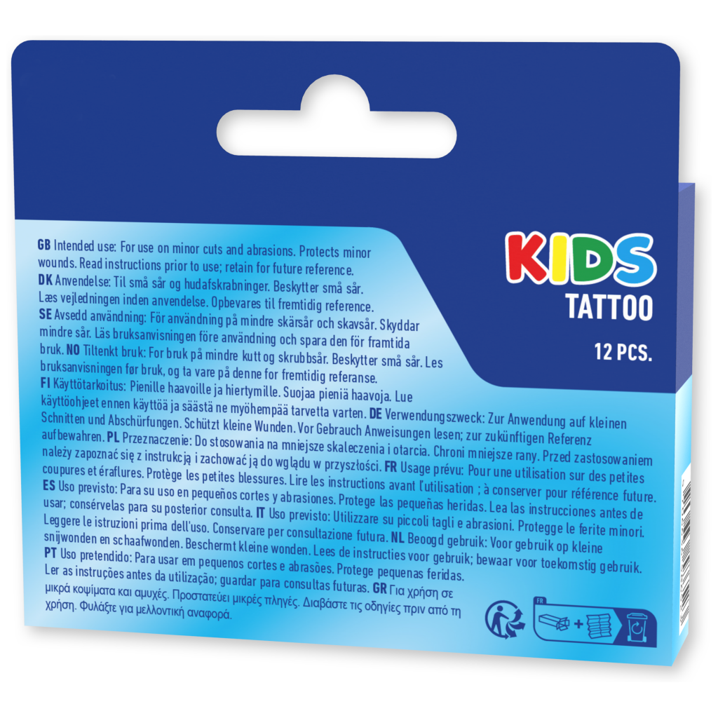 TATTOO EFFECT PLASTER WORDS - RFX CARE