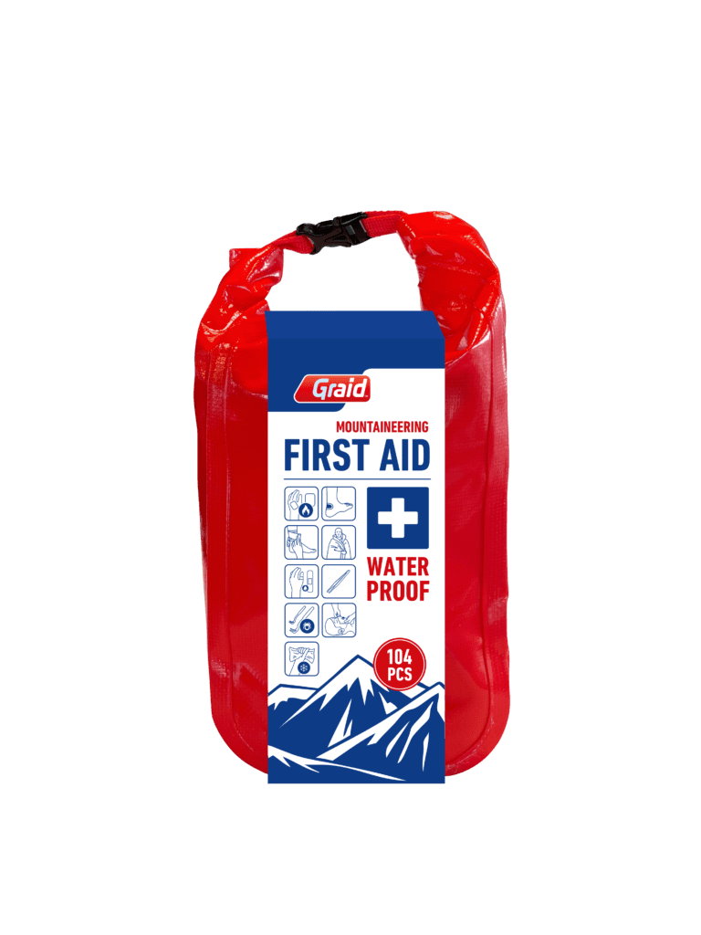 OUTDOOR FIRST AID KIT MOUNTAINEERING WATERPROOF - RFX CARE